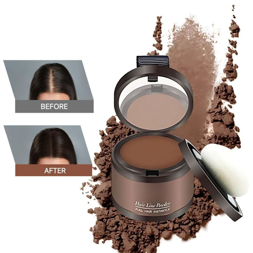Instant Root Touch Up Powder for Gray Hair Coverage – Until Times Up