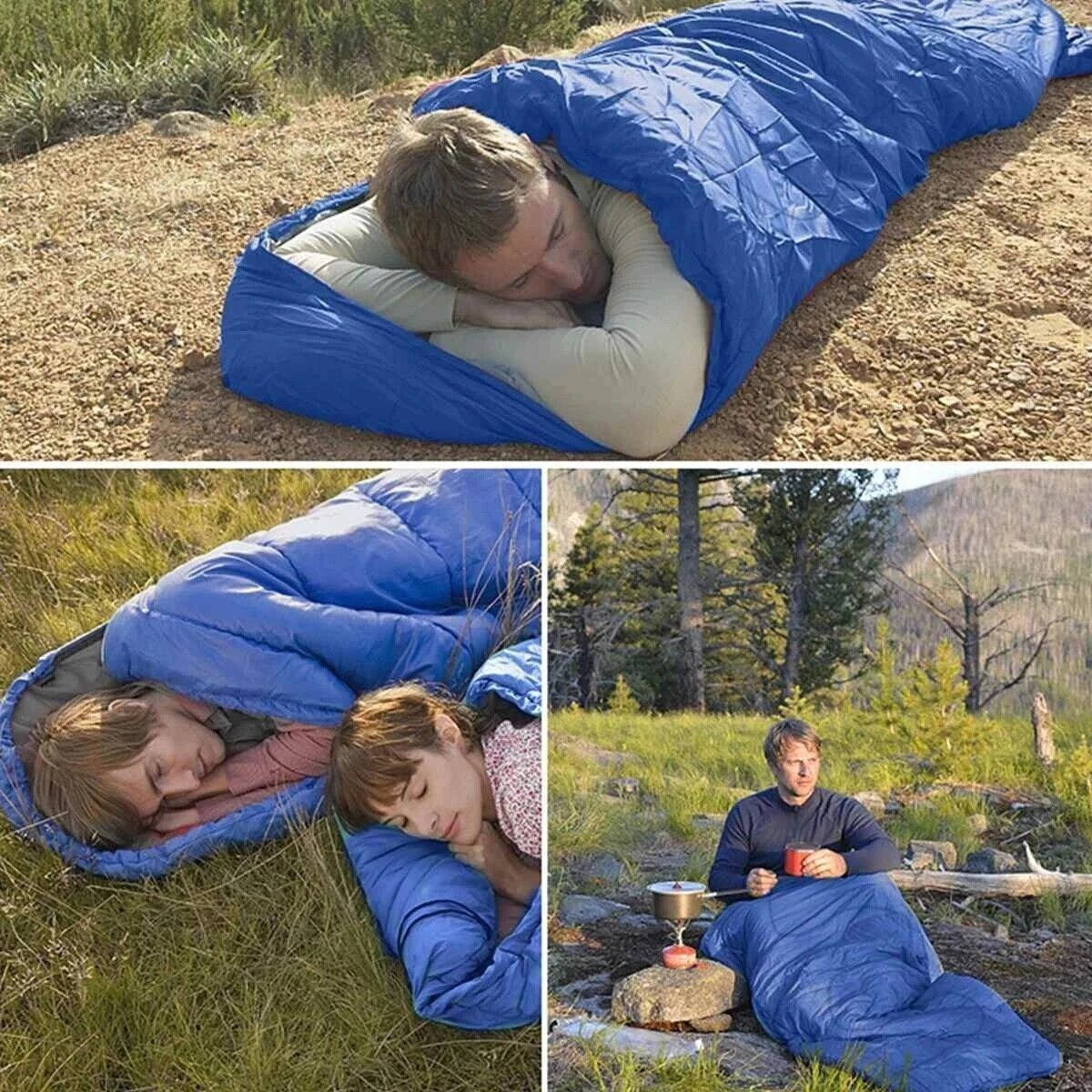 Load image into Gallery viewer, Thick Adult Cold Weather Warm Sleeping Bag