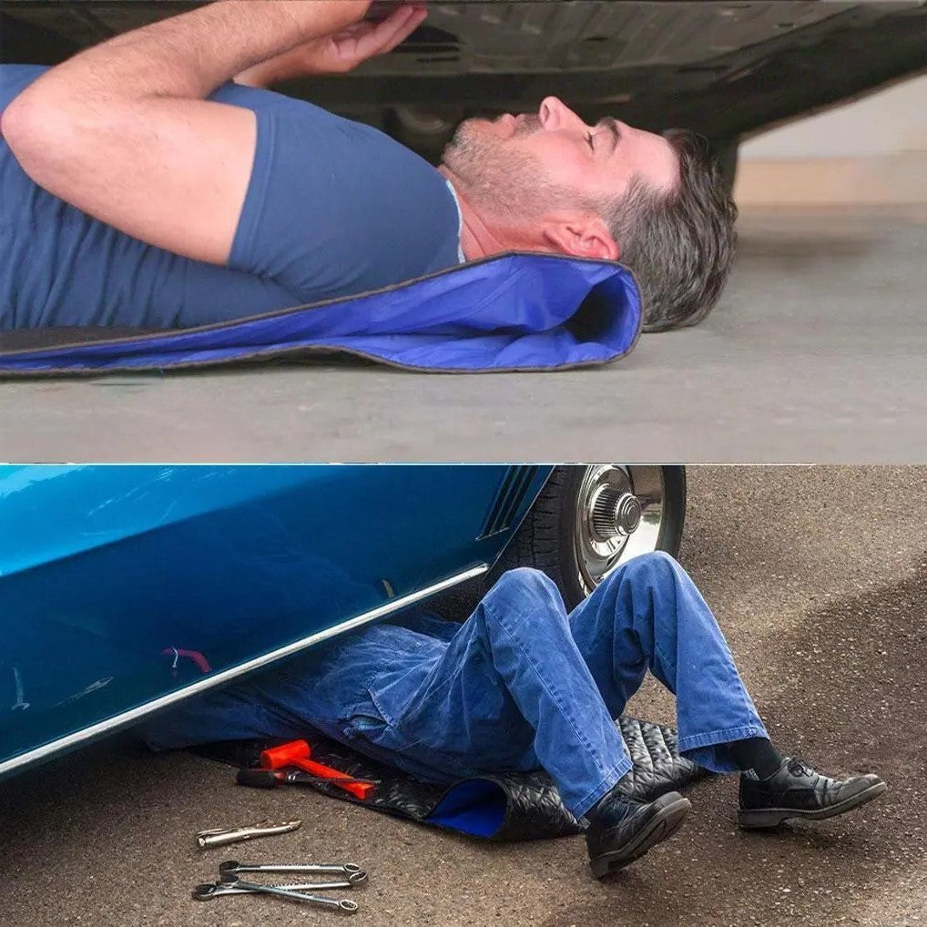 Automatic Magic Creeper Under Car Garage Mat For Mechanics Rolling Sli ...