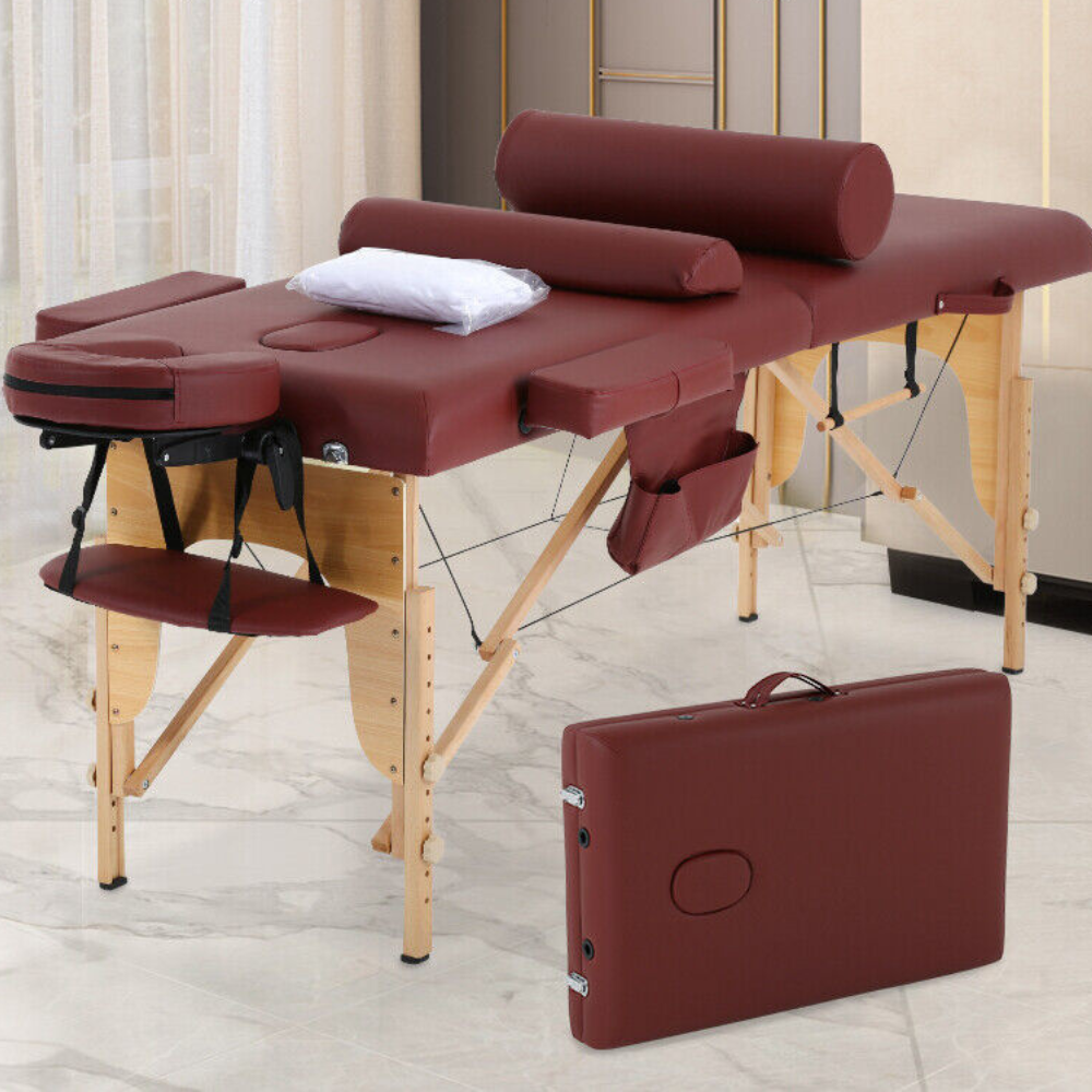 Heavy Duty Foldable Professional Massage Bed Set – Until Times Up