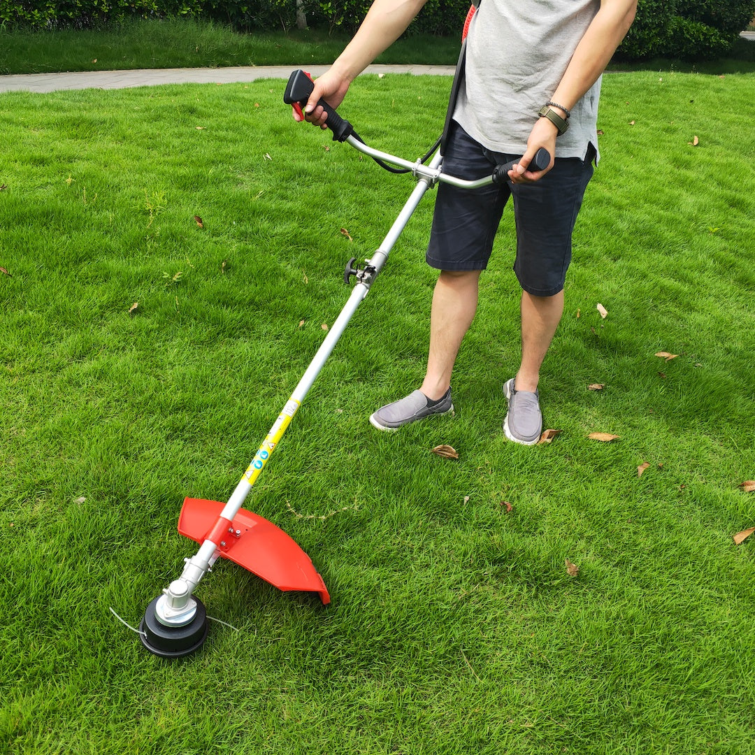 Heavy Duty Gas Powered Bladed String Grass Cutter Timmer 52CC – Until ...