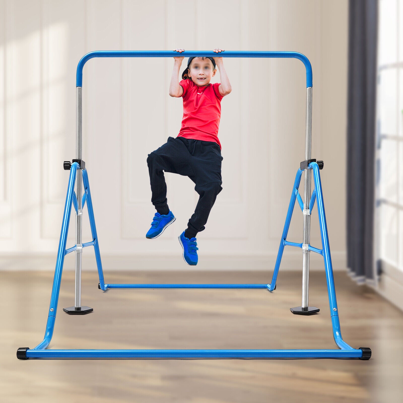Kids Sturdy Indoor / Outdoor Gymnastics Horizontal High Kip Bar – Until ...